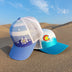 Alpine Bloom Hat - Purple/White